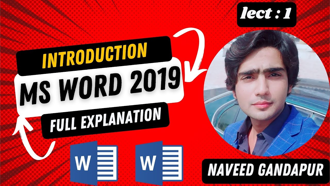 Introduction to MS Word in Urdu / Hindi || full Explanation - YouTube