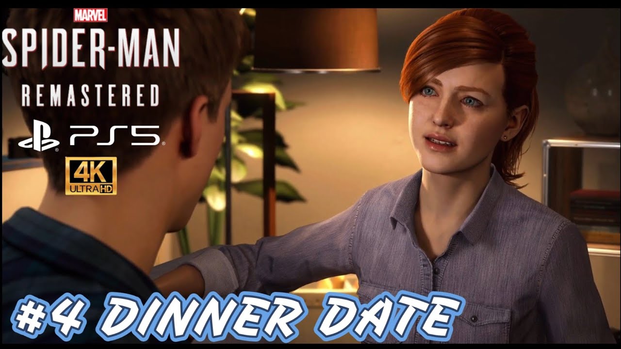 MARVEL'S SPIDER MAN REMASTERED gameplay walkthrough Part 4 Dinner Date ...