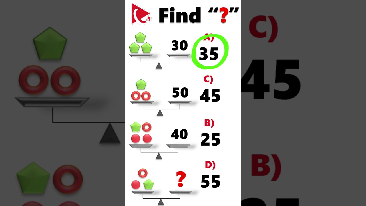 Assessment Test Can You Find The Missing Number YouTube Assessment Test Can You Find The Missing Number YouTube