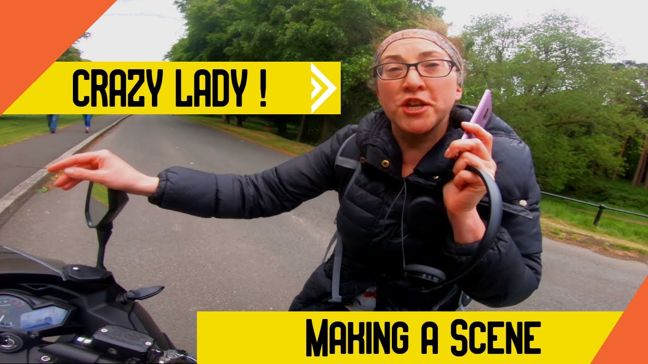 DUBLIN || ROAD RAGE || CRAZY LADY CAUSING A SCENE !!! - YouTube