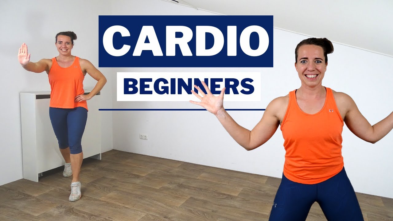 Cardio Workout for Beginners – No Jumping Low impact Exercises – Knee ...