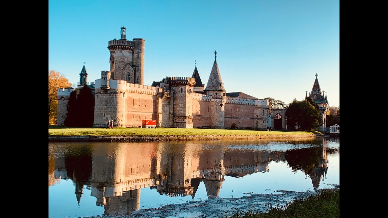 Sonnenuntergang und Herbststimmung mit Schlosspark Laxenburg - YouTube