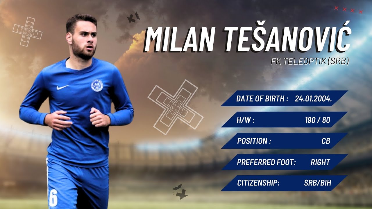#15 Milan Tešanović - FK Teleoptik - HIGHLIGHTS 2025. - YouTube