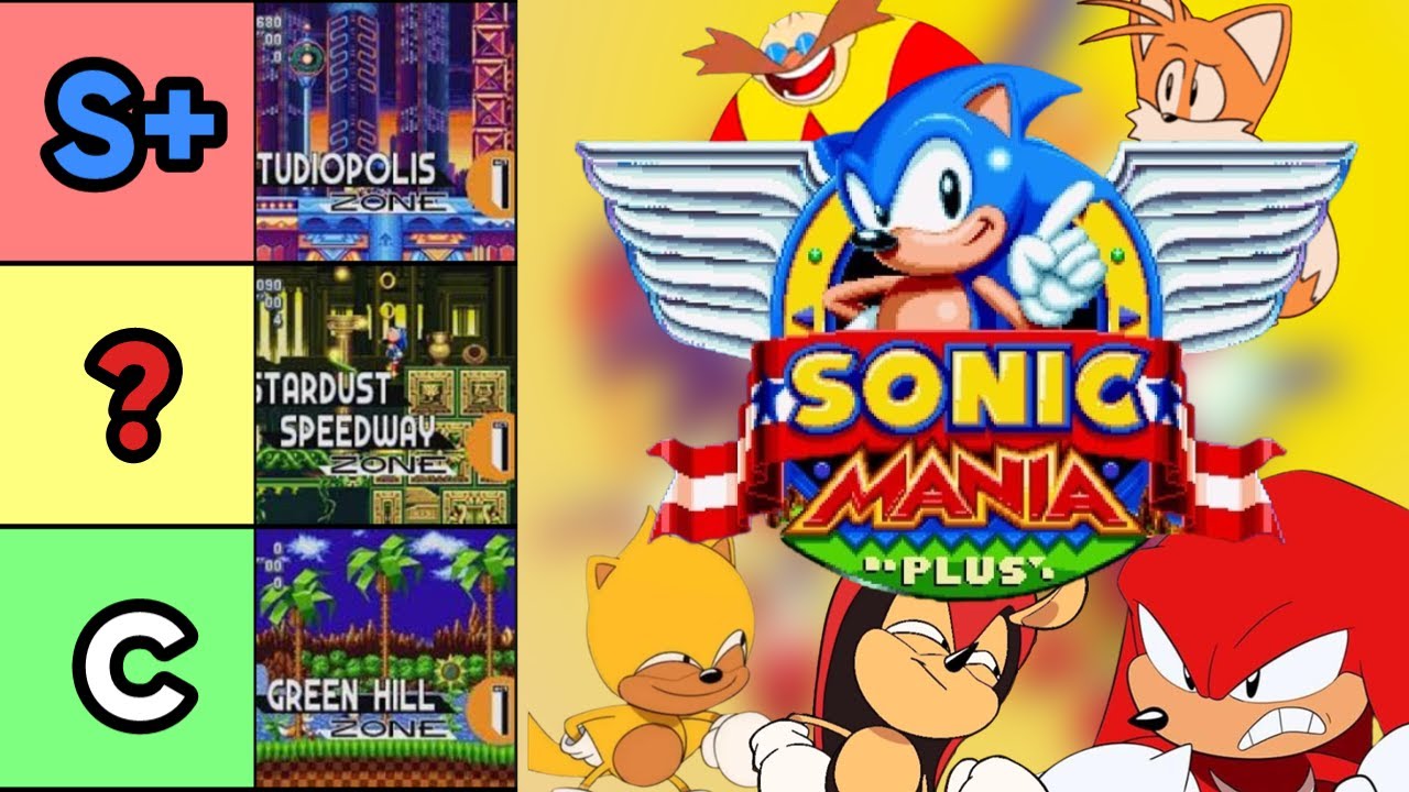 Ranking Every Zone in Sonic Mania (+ The OST!) - YouTube