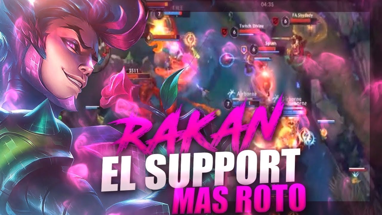 RAKAN CHALLENGER TOP GLOBAL SEASON 4 JUEGA ASI,GUIA BUILD Y RUNAS 😱 ...
