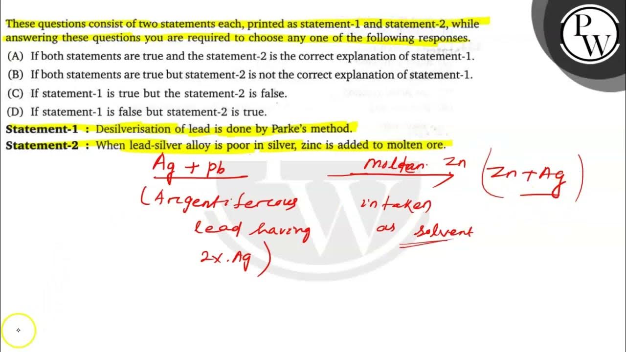 These que'stions consist of two statements each, printed as statement-1 and statement-2, while a ...