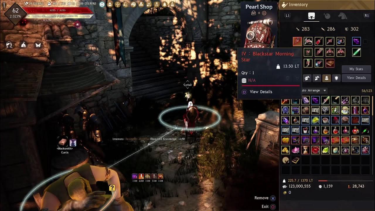 BDO Enhancing BlackStar weapon - YouTube