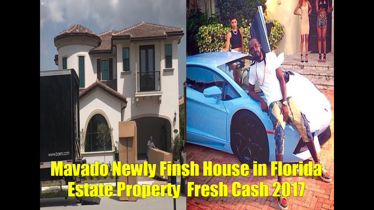 Mavado - Manager - Junior Skeng Newly Finsh Mansion House in Florida ...