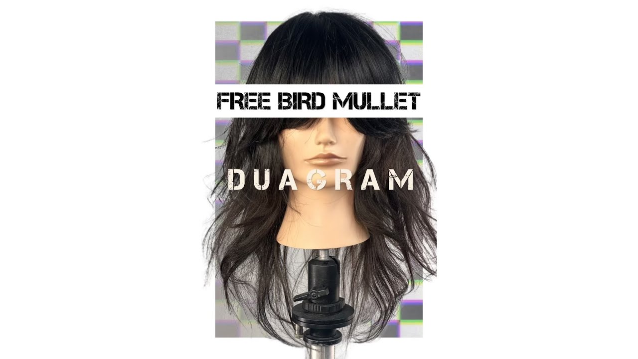 FREE BIRD MULLET HAIRCUT TUTORIAL - YouTube