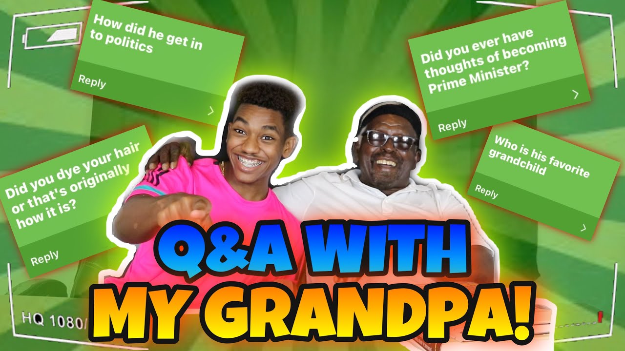 Q&A WITH MY GRANDPA PEARNEL CHARLES! - YouTube