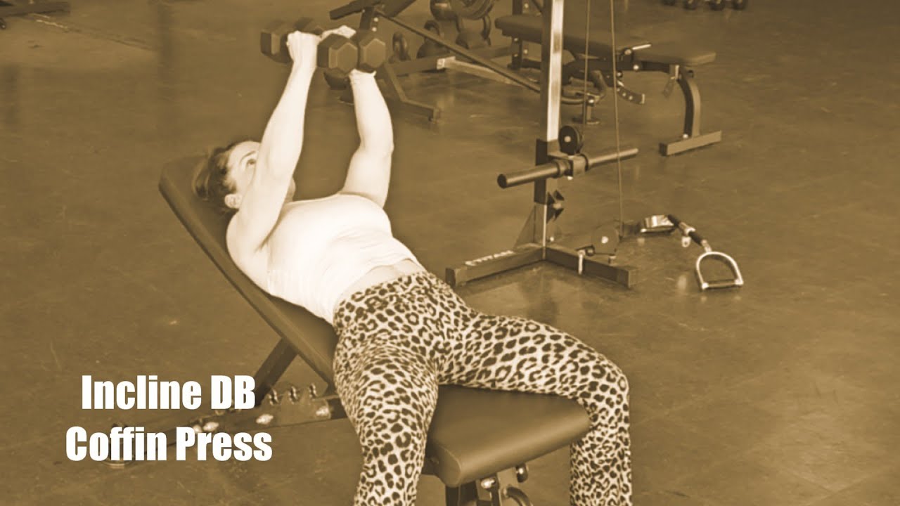 Incline DB Coffin Press - 4Balance Fitness Exercise Library - YouTube