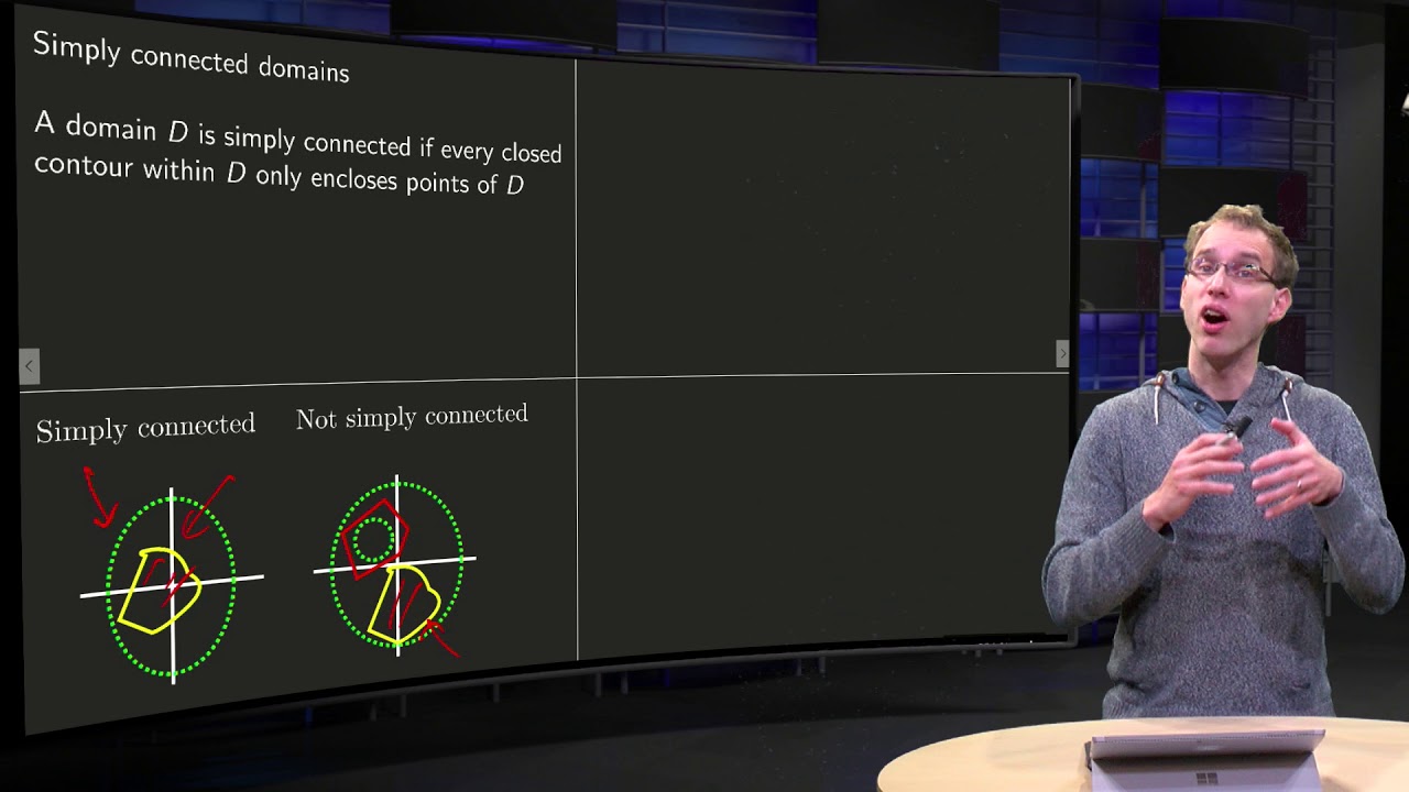 Simply connected regions - YouTube