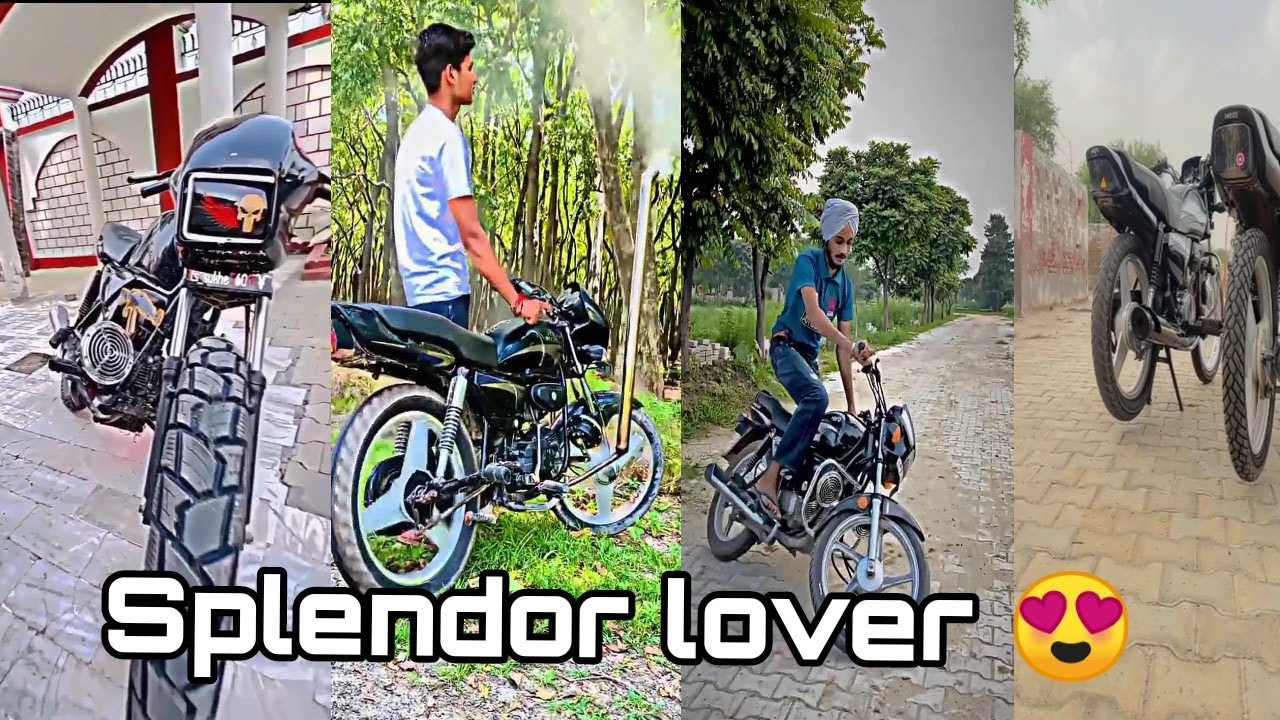 Splendor lover😘 || Bike lover baba ||#shorts #viral - YouTube