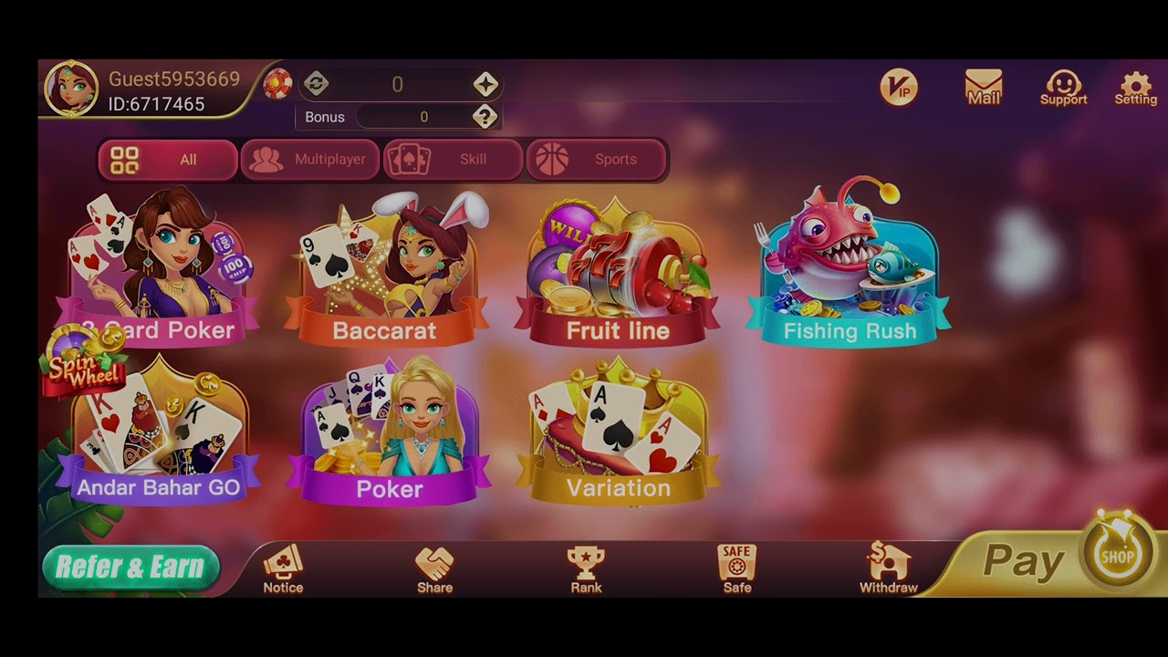 Rummy Yes VIP Task Share Extra Bonus - YouTube