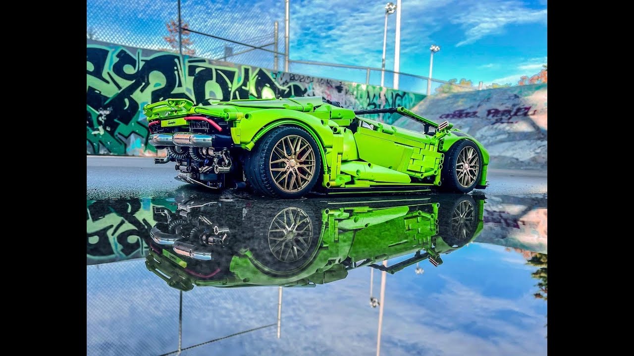 Lego Technic - Huracan Evo Bumper Delete - YouTube