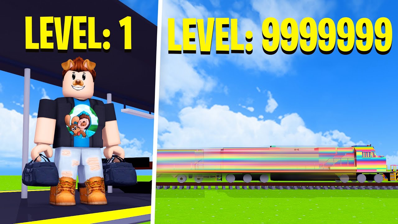 SIE BAUT EINEN LEVEL 9999999 BAHNHOF! - YouTube