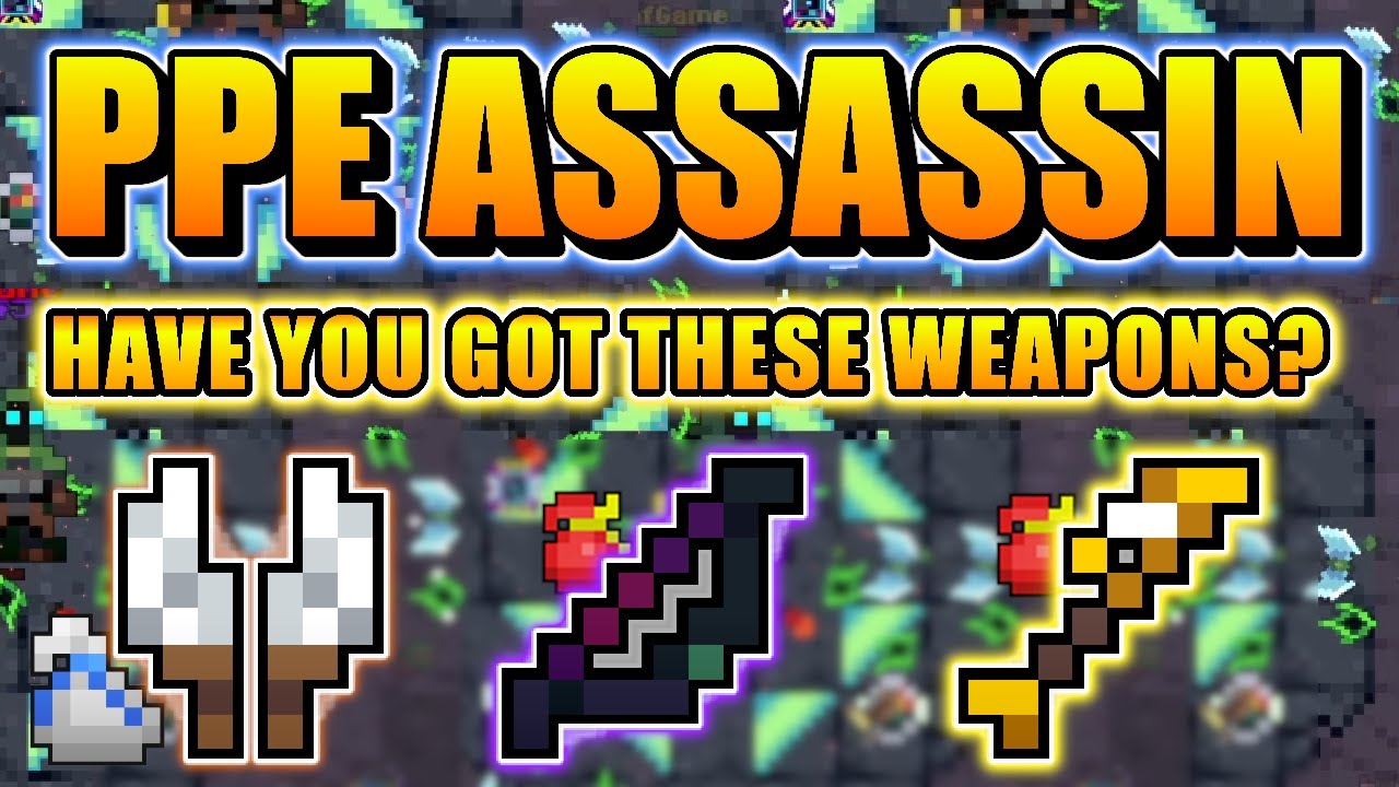 [RotMG] CRAZY PPE Assassin With NEW WEAPON Pirate’s Sidearms! - YouTube