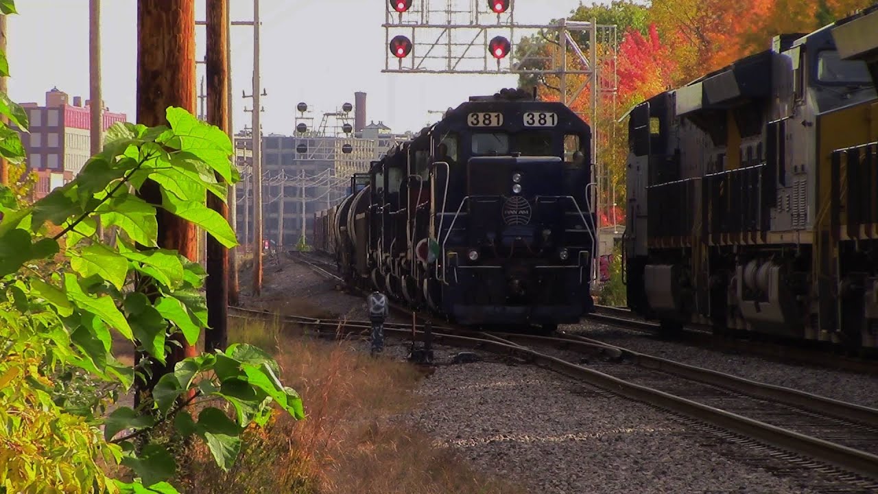 HD Railfanning Pan Am Railways District 2 Mid October 2016 - YouTube