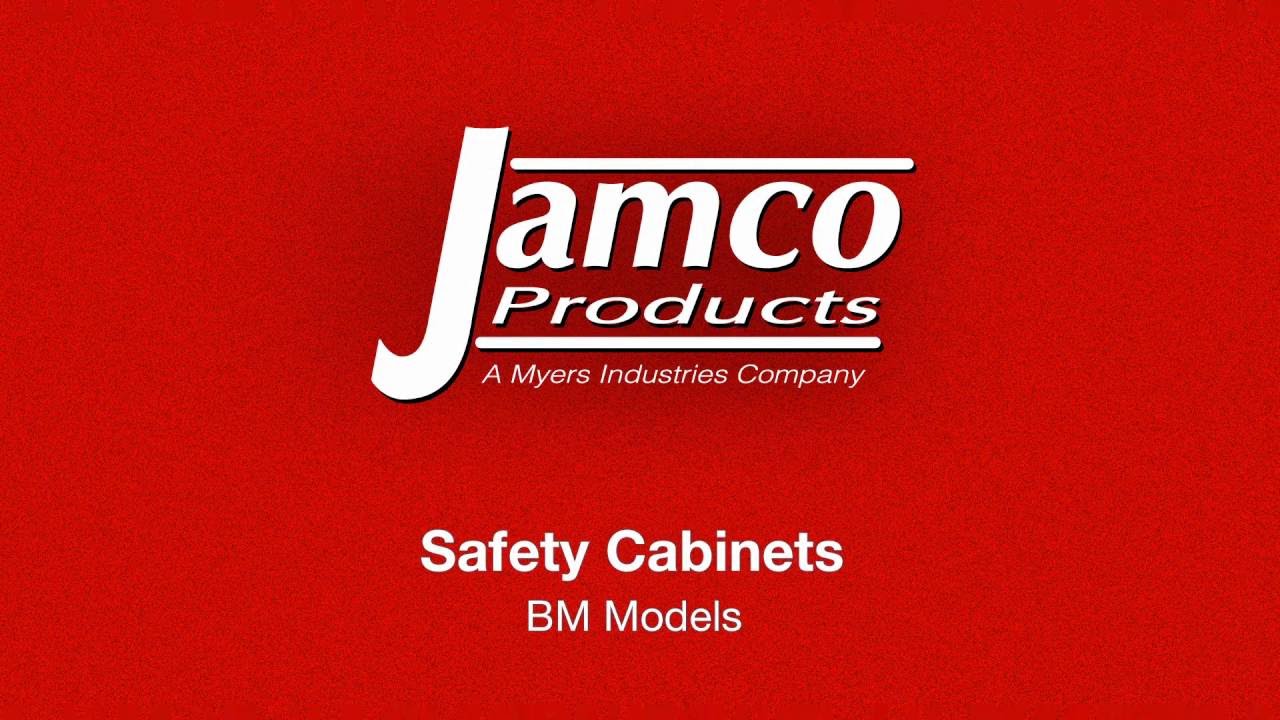 Jamco Products BM Safety Cabinets - YouTube