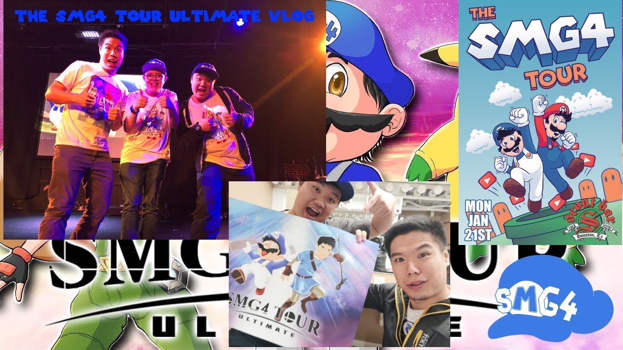 The SMG4 Tour Ultimate Vlog - [Thevidgame] - YouTube