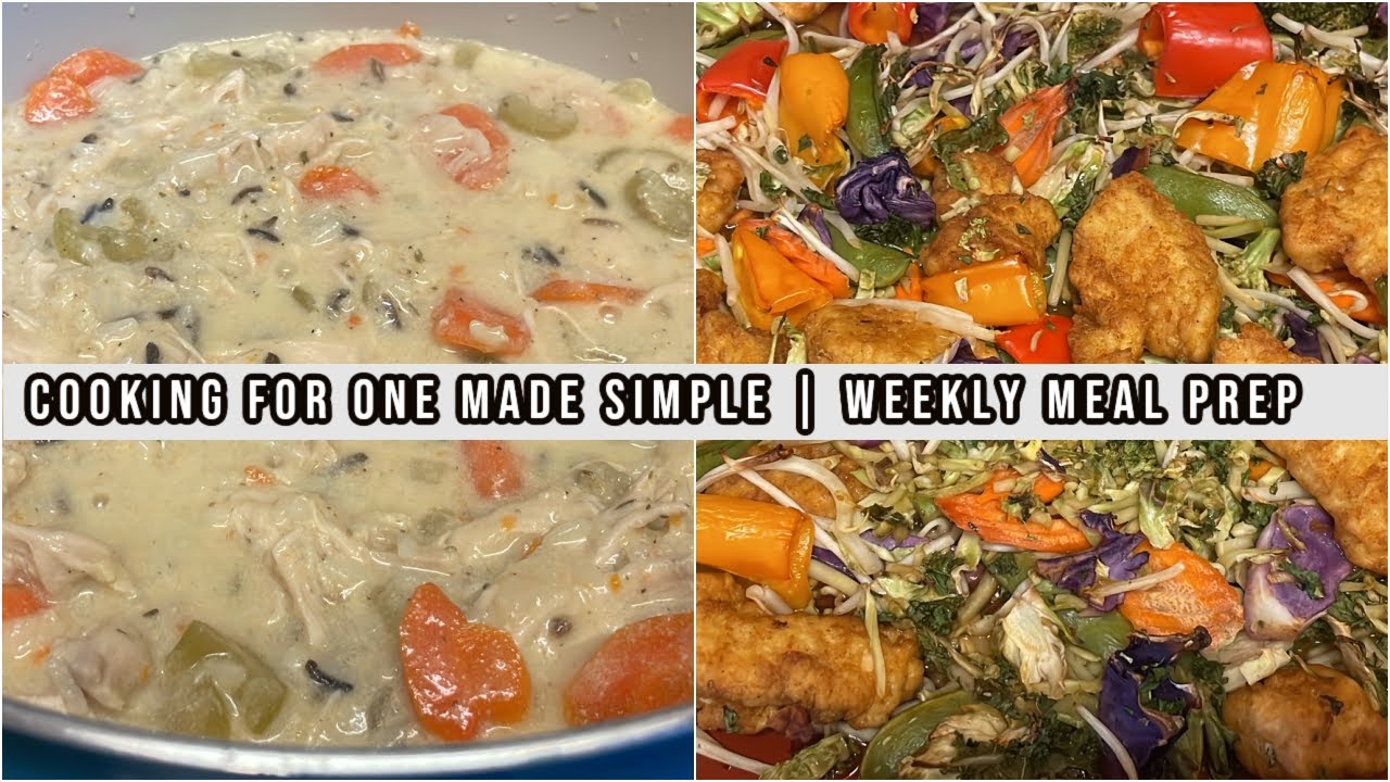 Cooking for One Made Simple: Easy Meal Prep Recipes! | Journey to ...