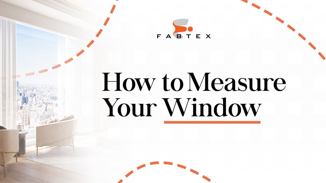 How to Measure your Window - YouTube