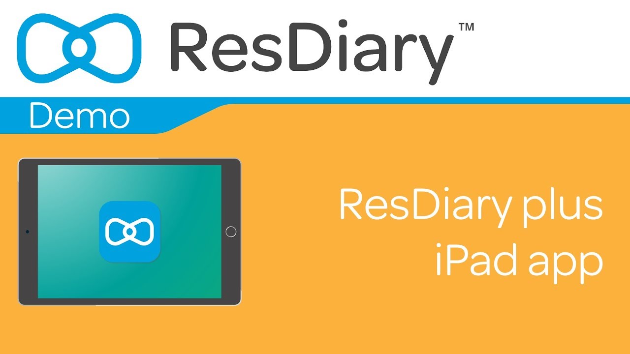 ResDiary plus iPad app - YouTube