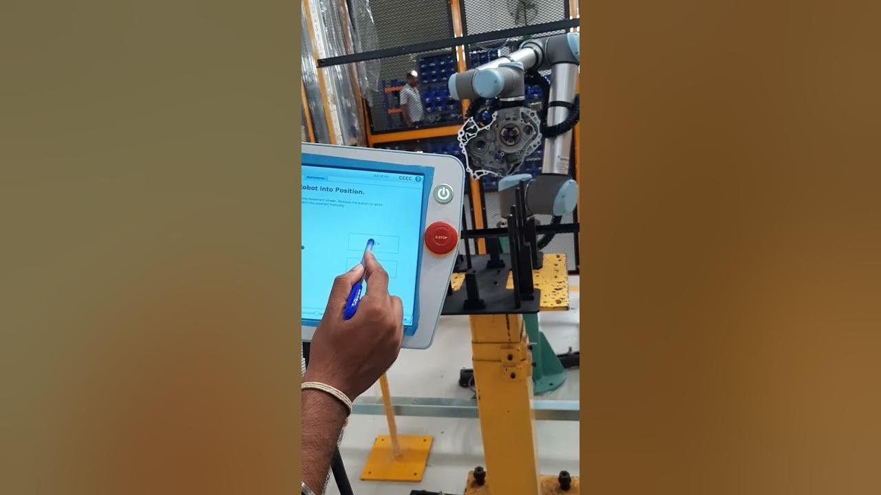 Universal Robots || To run robot program in manual mode - YouTube
