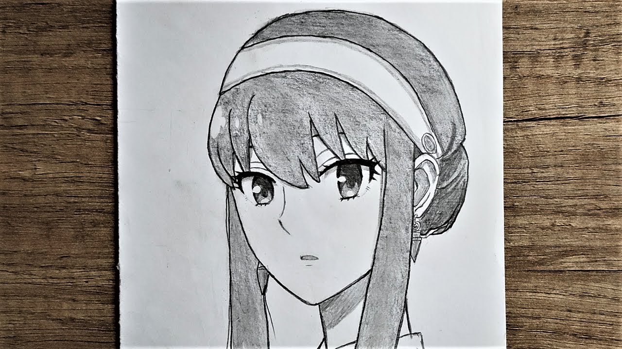 How to draw yor forger easy step by step | yor forger drawing for ...