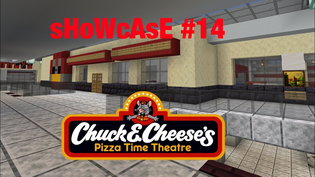 Minecraft: Chuck E Cheese Showcase #14 (Pizza Time Theatre) - YouTube
