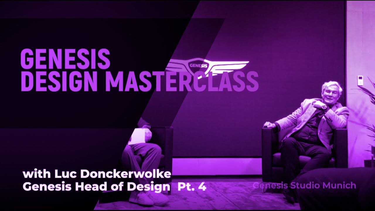 GENESIS Design Philosophy Masterclass with Luc Donckerwolke @ Genesis ...
