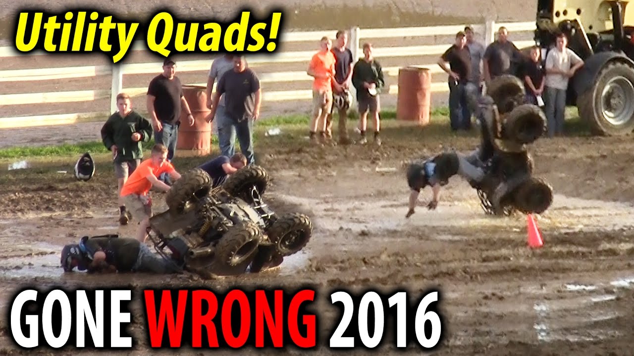 Quad Races Go Horribly Wrong! ATV Flips 2016 - YouTube