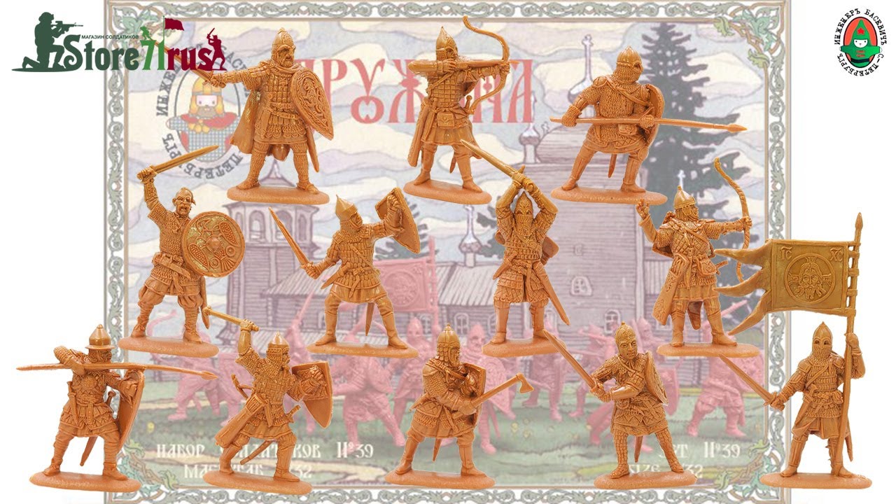 СОЛДАТИКИ ИНЖЕНЕРА БАСЕВИЧА - #39 ДРУЖИНА / ENGINEER BASEVICH - #39 ...