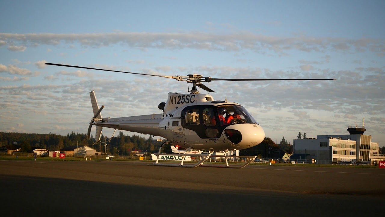 AS350 Flying - YouTube