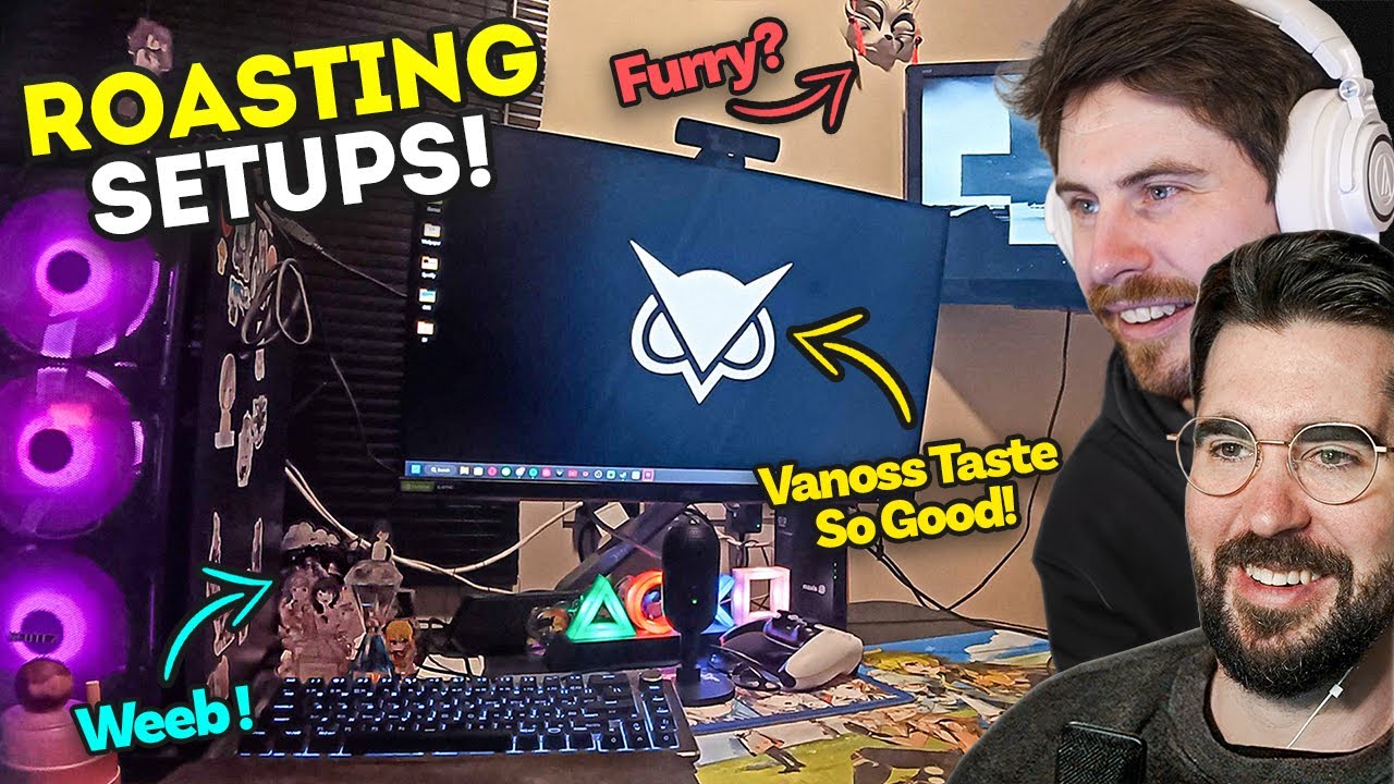 ROASTING OUR VIEWERS SETUPS! - YouTube