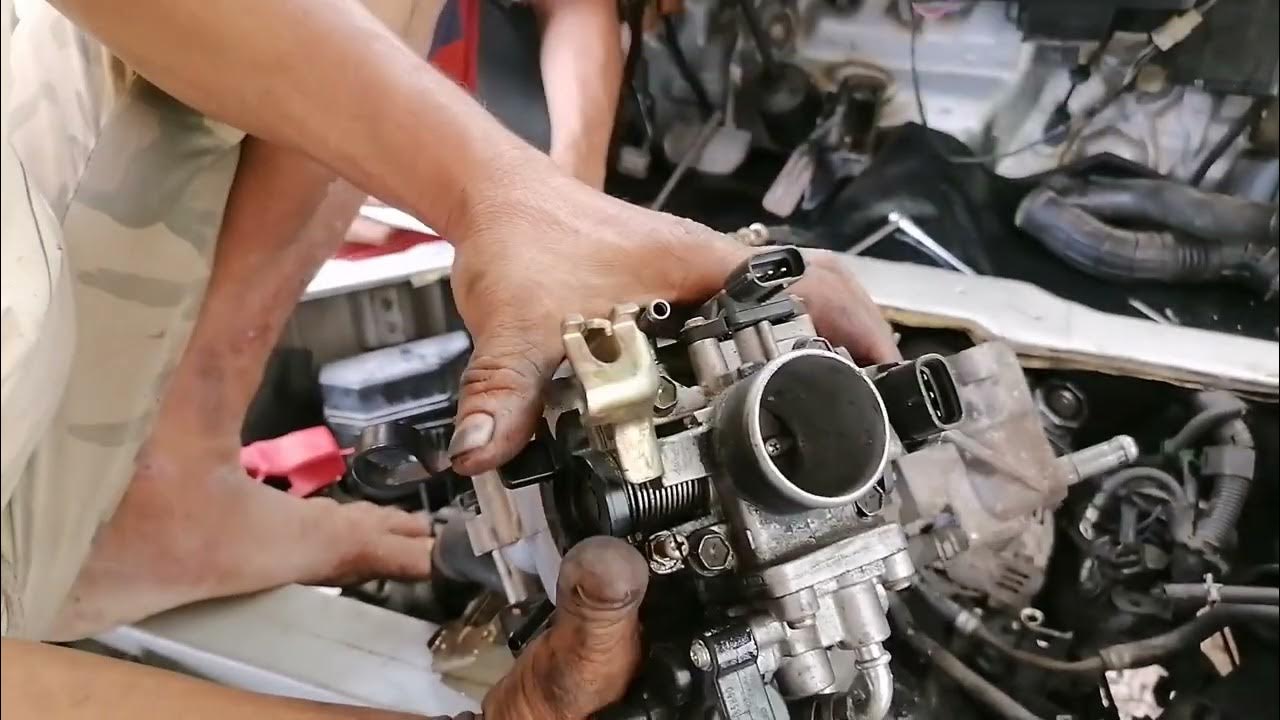 IACV, MAP SENSOR AT TPS SA EFI SUZUKI ENGINE K6A - YouTube