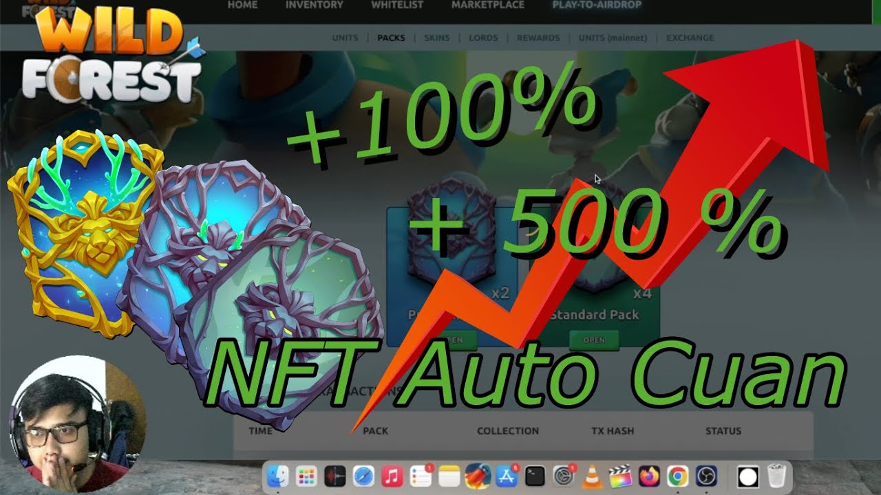 Wild Forest Web3 Gaming NFT | Belum 24 Jam potensi cuan 100% | Ronin ...