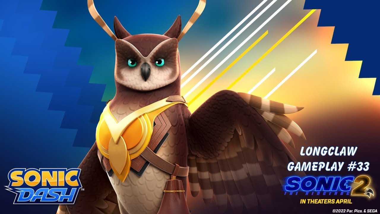 Sonic Dash (2024) : Longclaw Gameplay Showcase - YouTube