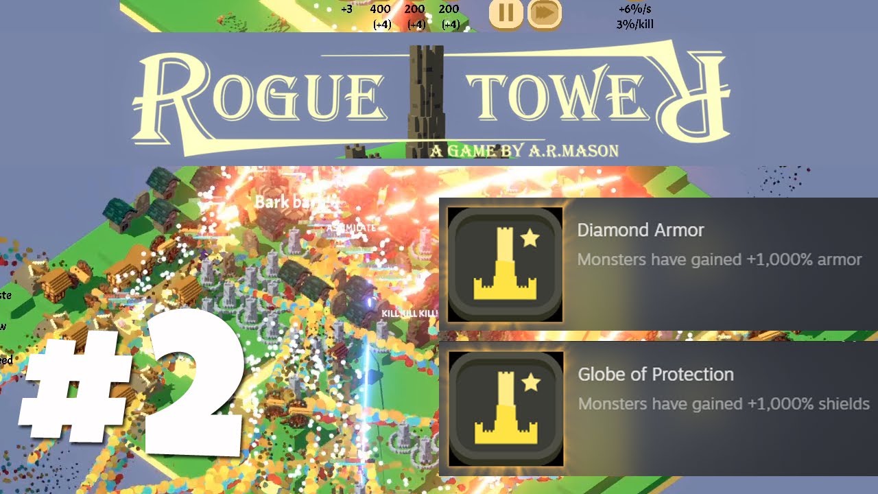 Rogue tower - Endless Mode lvl 80 - Single Defence - March of the ...