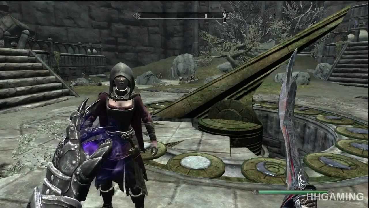 Skyrim Dawnguard - walkthrough part 11 HD gameplay dlc add on expansion ...