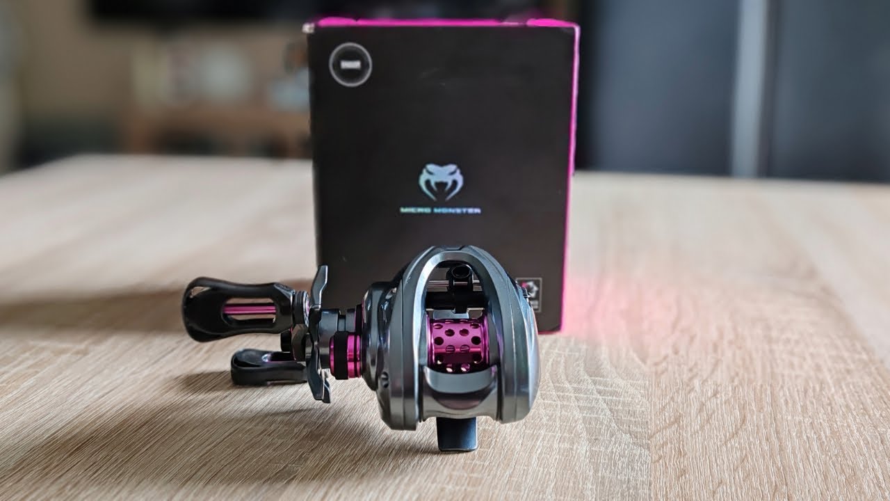 Kingdom Micro Monster Low Budget Bfs Baitcast Reel - YouTube