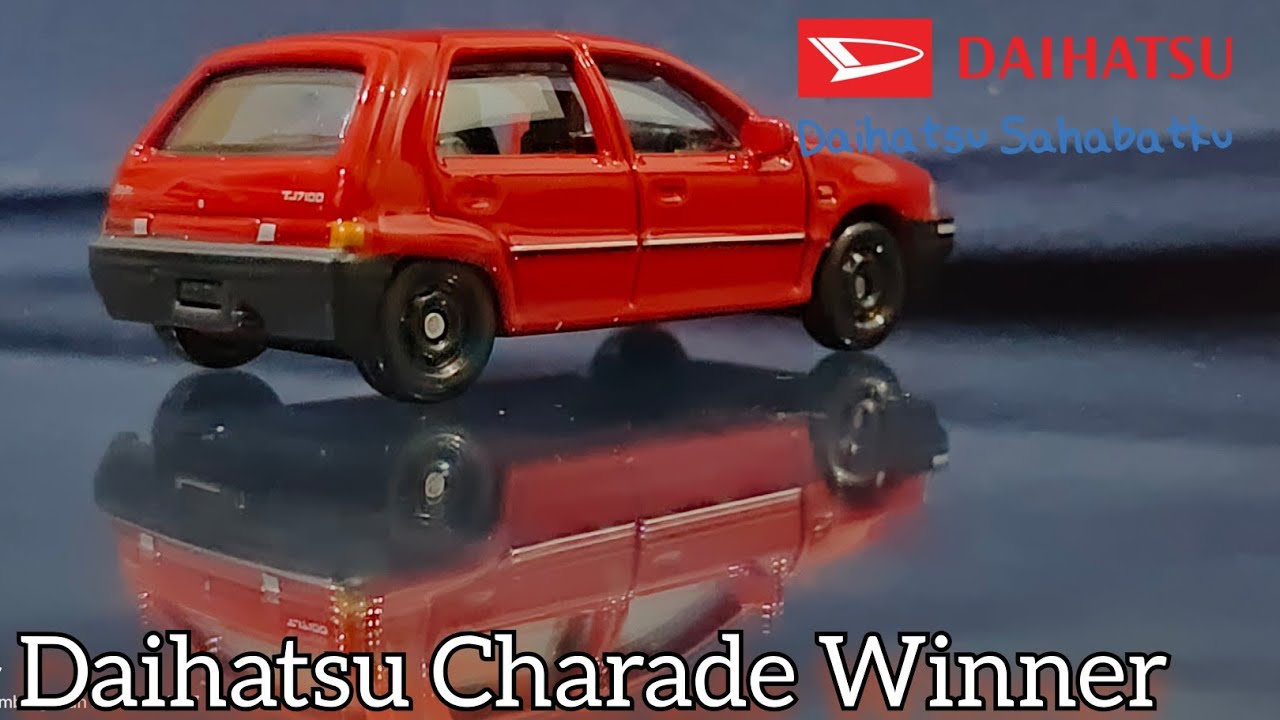 Daihatsu Charade Winner by Xcartoys - YouTube