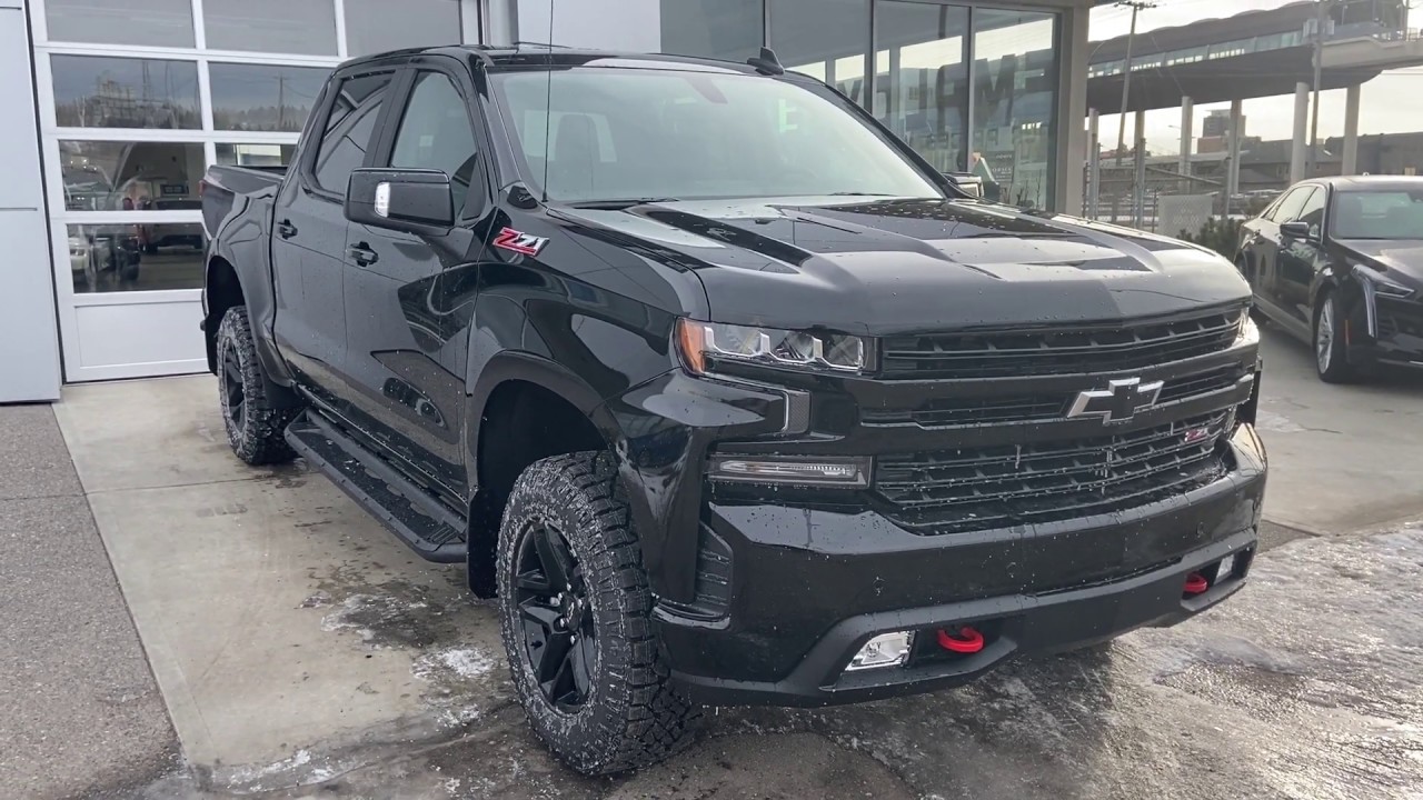 New Black 2020 Chevrolet Silverado 1500 LT Trail Boss Review - GSL GM ...