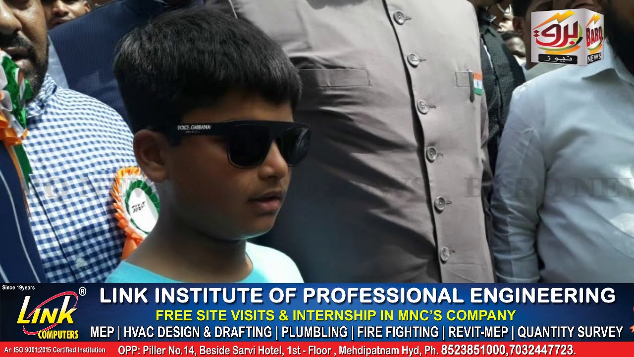 ASADUDDIN OWAISI & HIS SON SULTAN SALAUDDIN OWAISI FLAG HOISTING IN ...