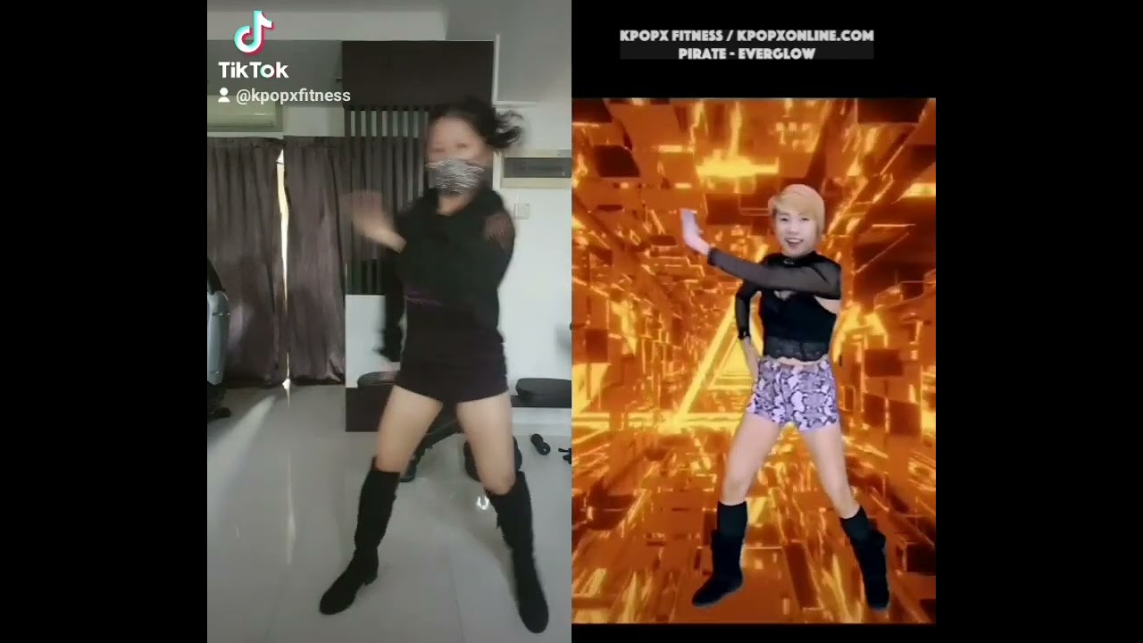 Duet At Kpopxfitness Tik Tok Pirate Everglow Youtube