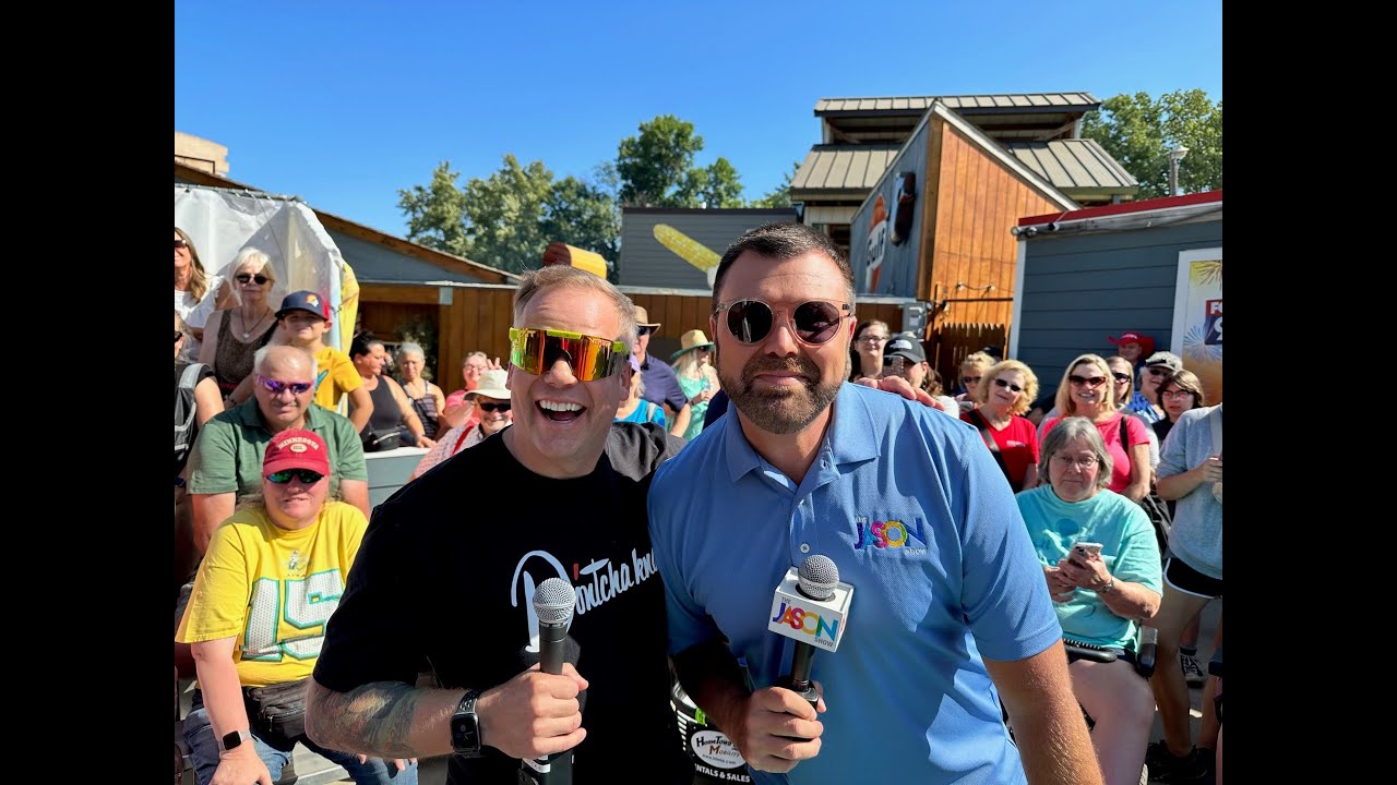 Adam Turman shows off his art at the State Fair - YouTube