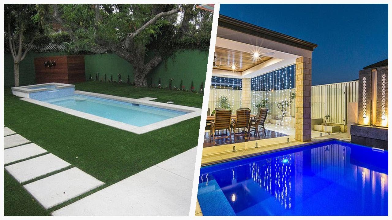 75 Small Rectangular Pool Design Ideas You'll Love 🔴 - YouTube