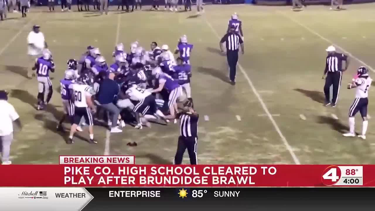 Pike County football cleared to play after brawl - YouTube