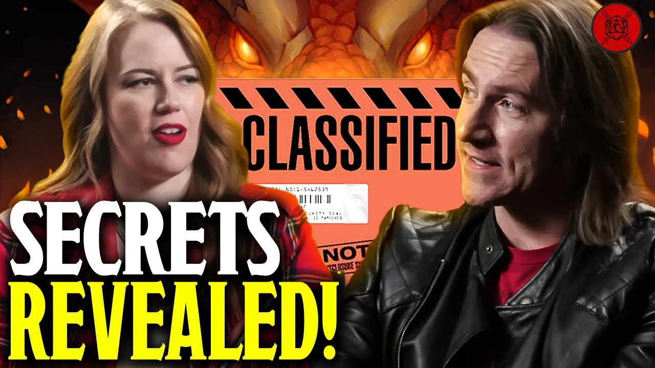 Matt Mercer & Marisha Ray's Secrets REVEALED - Magic Commander Video ...