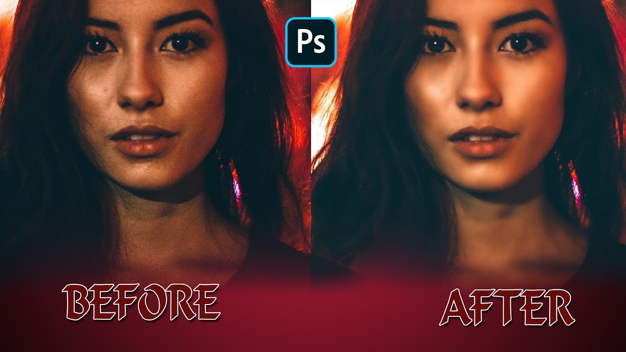 Face Retouching in Photoshop /Photoshop m photo ko clean kese kare /How ...